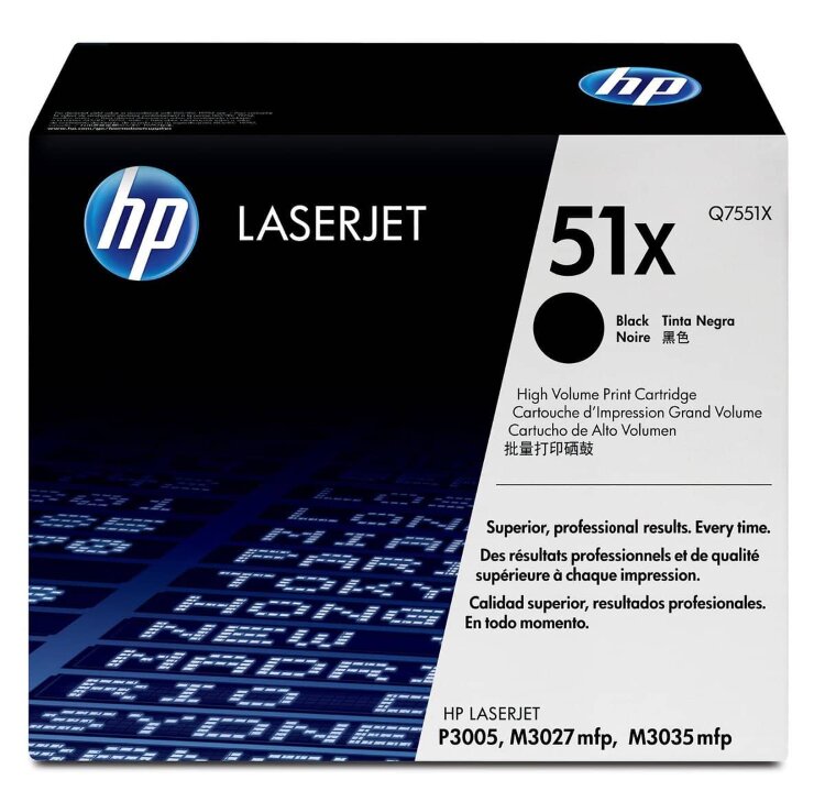 Картридж HP Q7551X (51X) для LaserJet P3005 купить в интернет-магазине ...