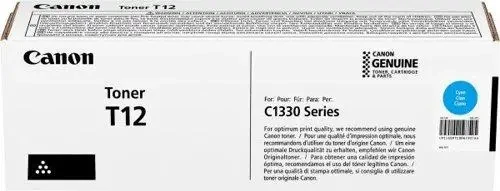 Тонер-картридж Canon T12 Cyan для i-SENSYS X C 1333i/C1333iF/C1333P ...