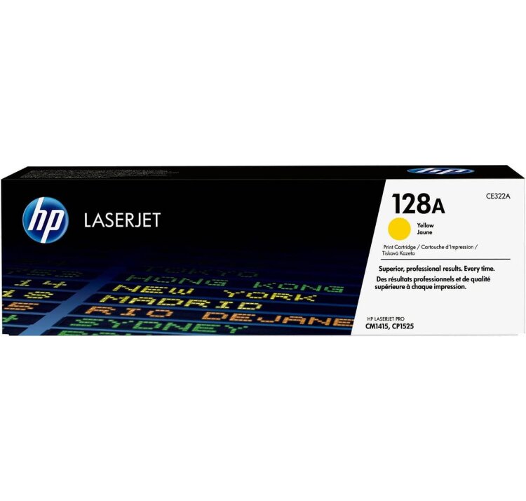 Картридж HP CE322A (128A) Yellow для Color LaserJet Pro CP1525 купить в ...