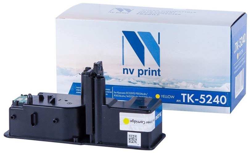Картридж TK-5240 Yellow для Kyocera ECOSYS P5026cdn совместимый купить ...